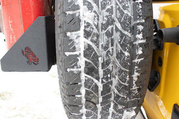 Fishbone Offroad Spare Tire Jerry Can Mount - Unlimited Offroad